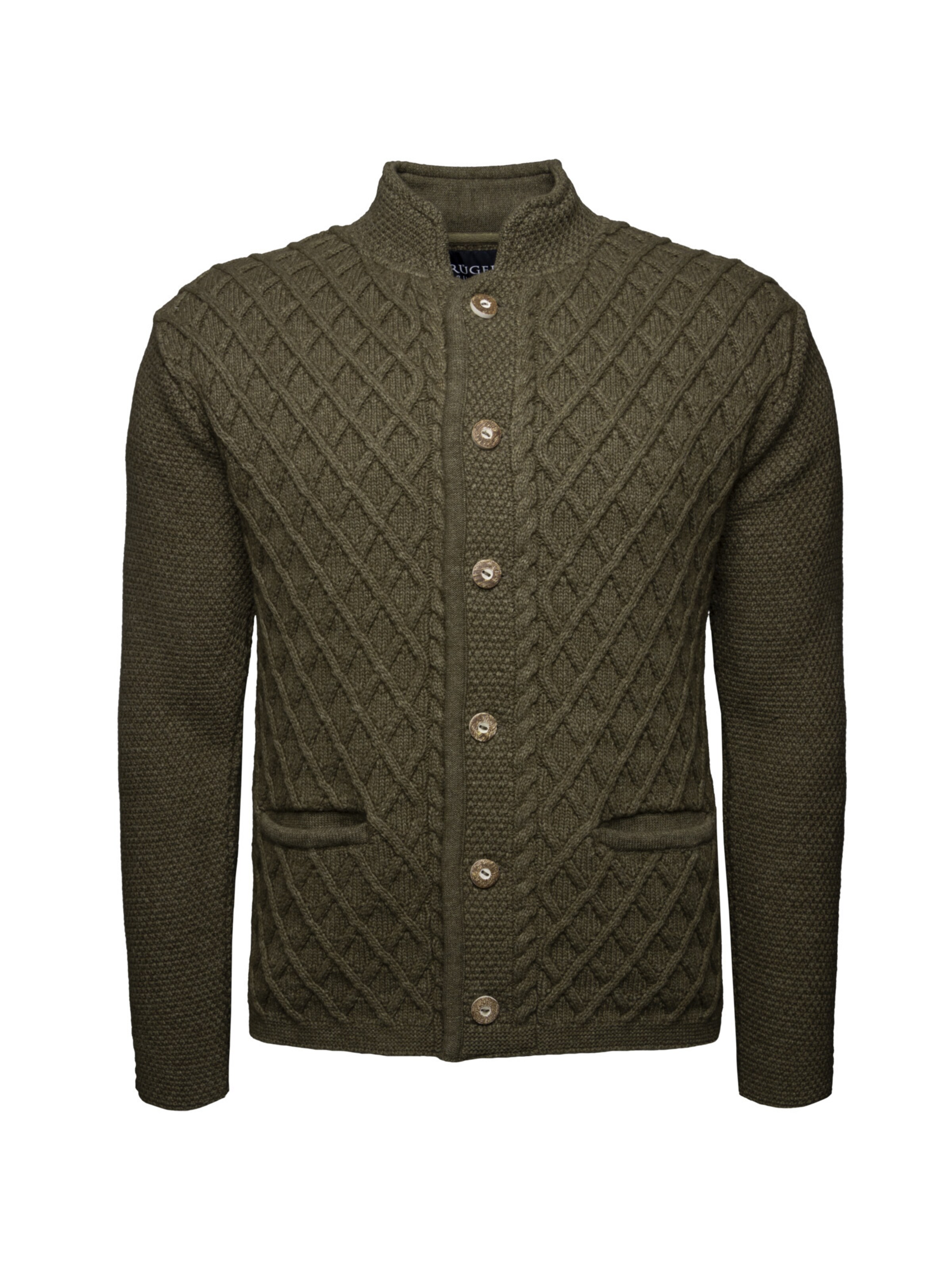 Krüger Buam Gebreid vest 'Jonathan' in Groen | ABOUT YOU