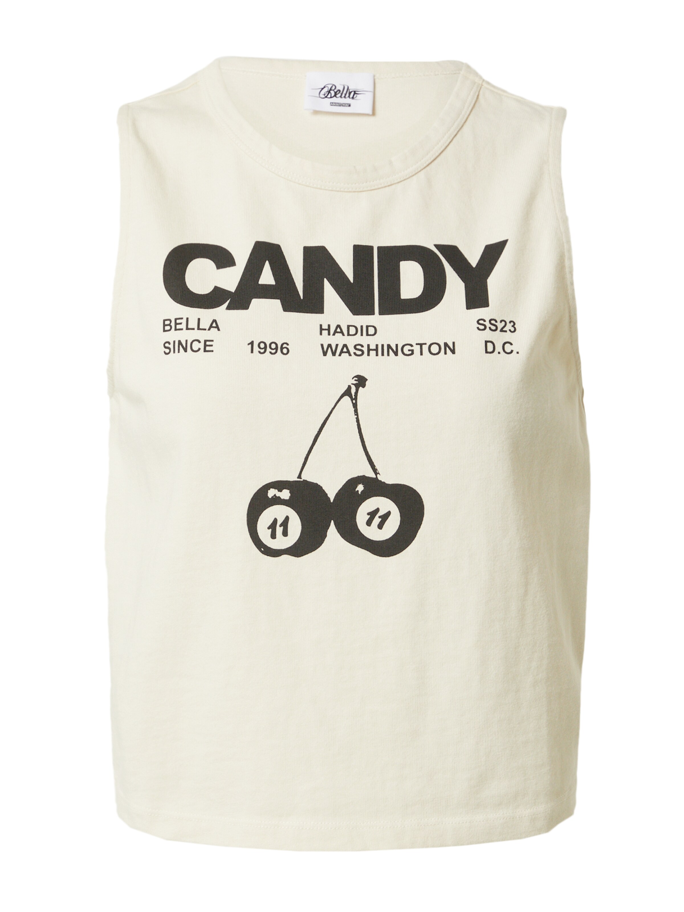 Bella x ABOUT YOU Top 'Clarissa' en Blanco | ABOUT YOU