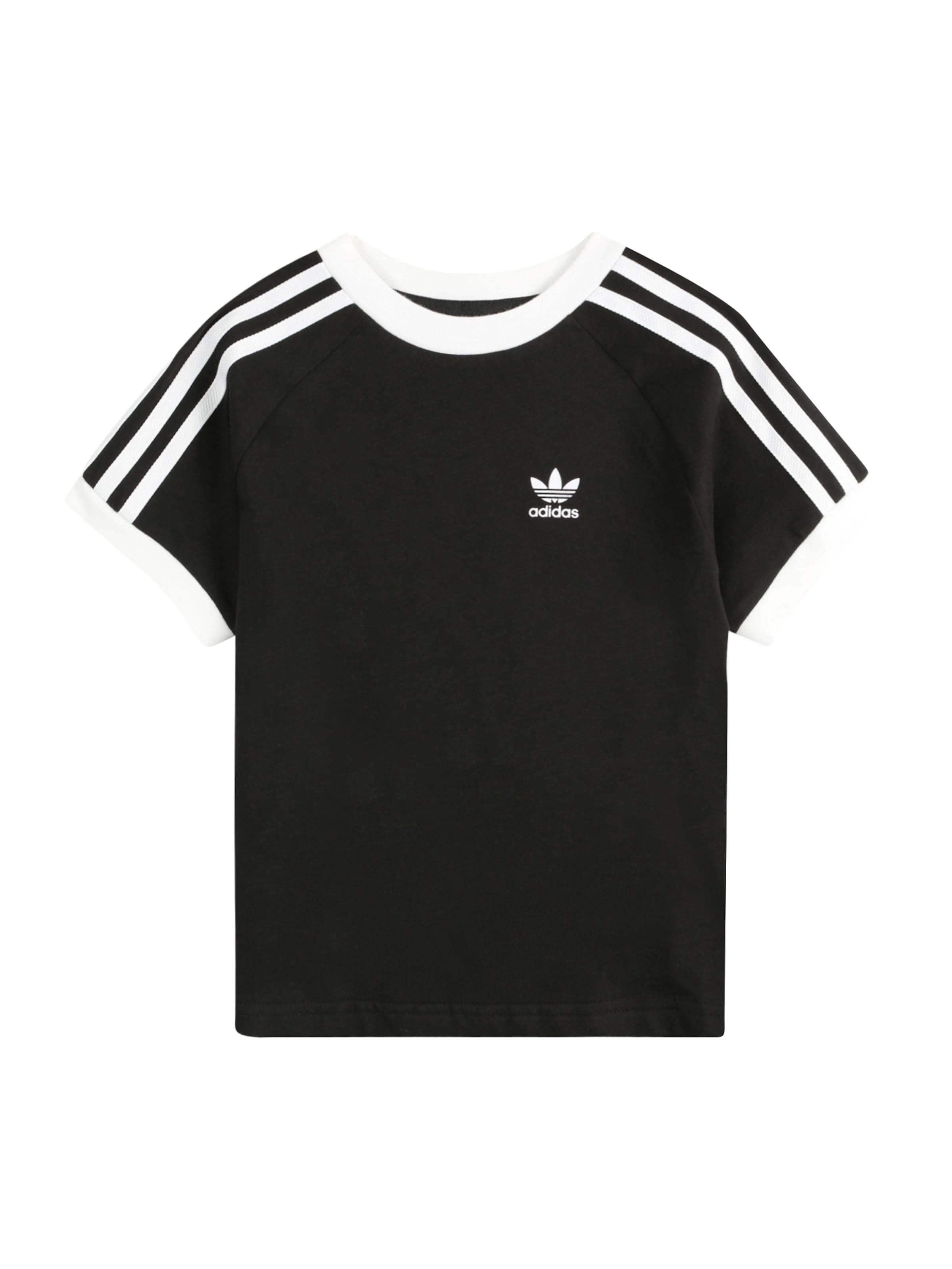 T-Shirt 'Adicolor 3-Stripes' ADIDAS ORIGINALS en Noir | ABOUT YOU