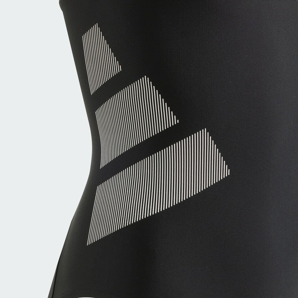 ADIDAS PERFORMANCE Αθλητικό μαγιό 'Logo C-back Swimsuit' σε Γκρι, Μαύρο ...