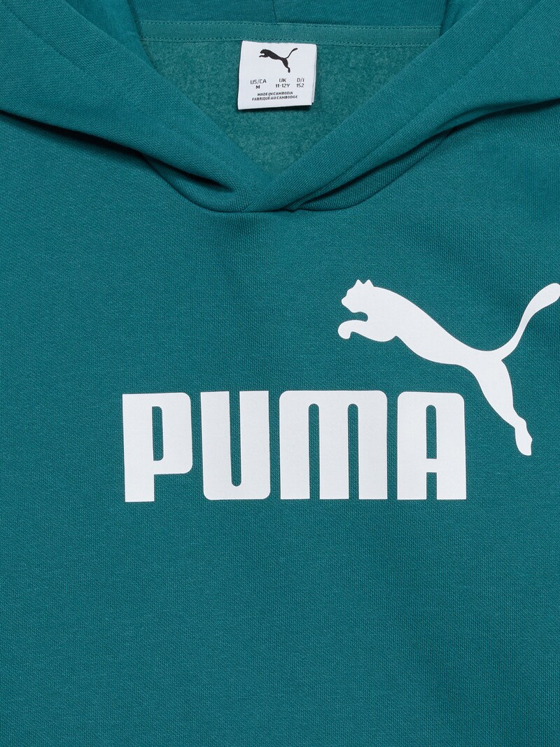 PUMA Mikina 'ESS No. 1' (Smaragdová) | ABOUT YOU