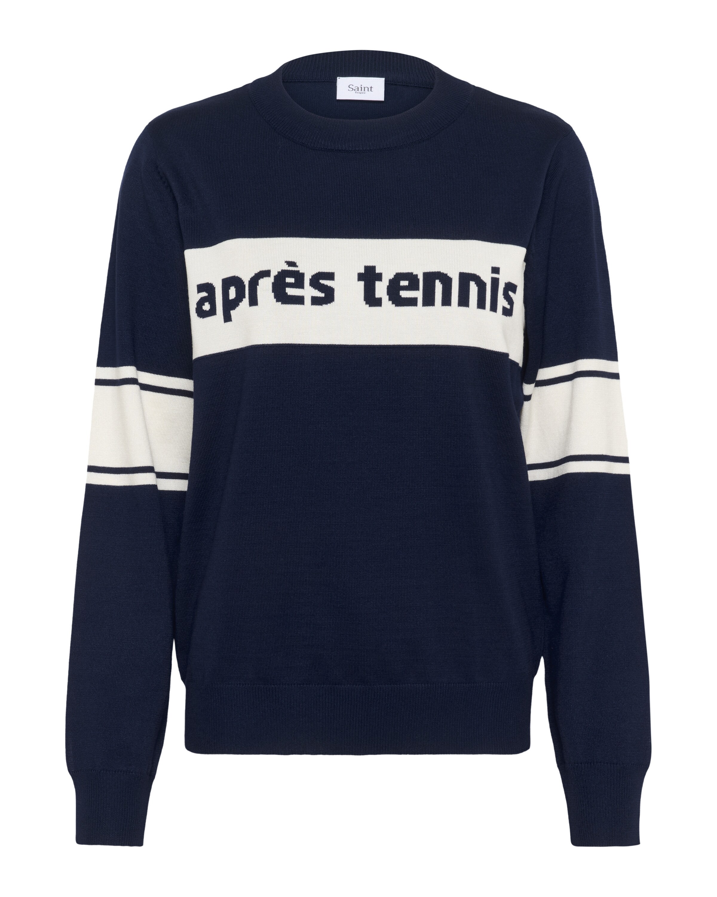 SAINT TROPEZ Pullover 'Milou' in Nachtblau | ABOUT YOU