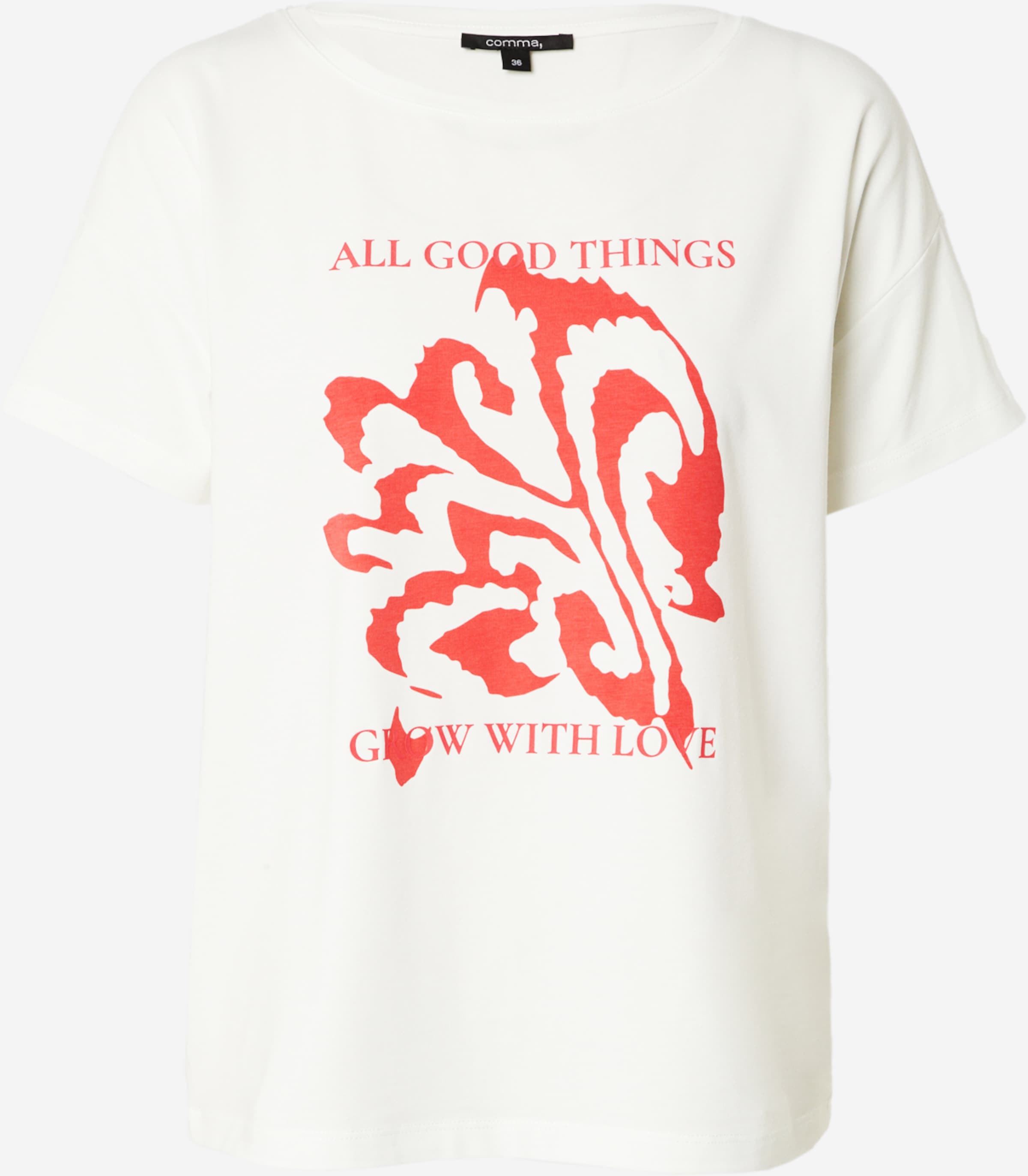 COMMA Shirt in Wit | ABOUT YOU