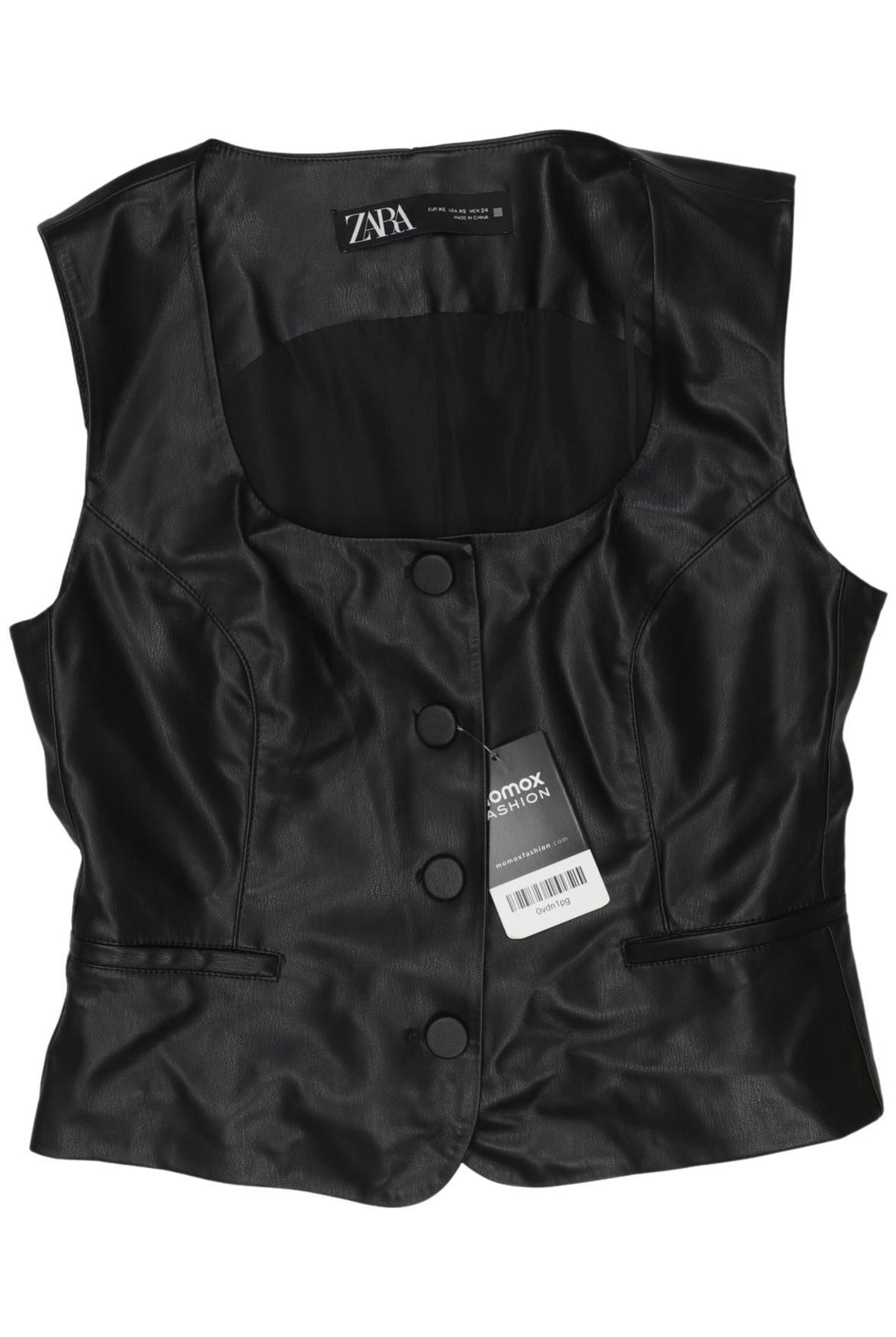 ZARA Weste XS in Schwarz | ABOUT YOU