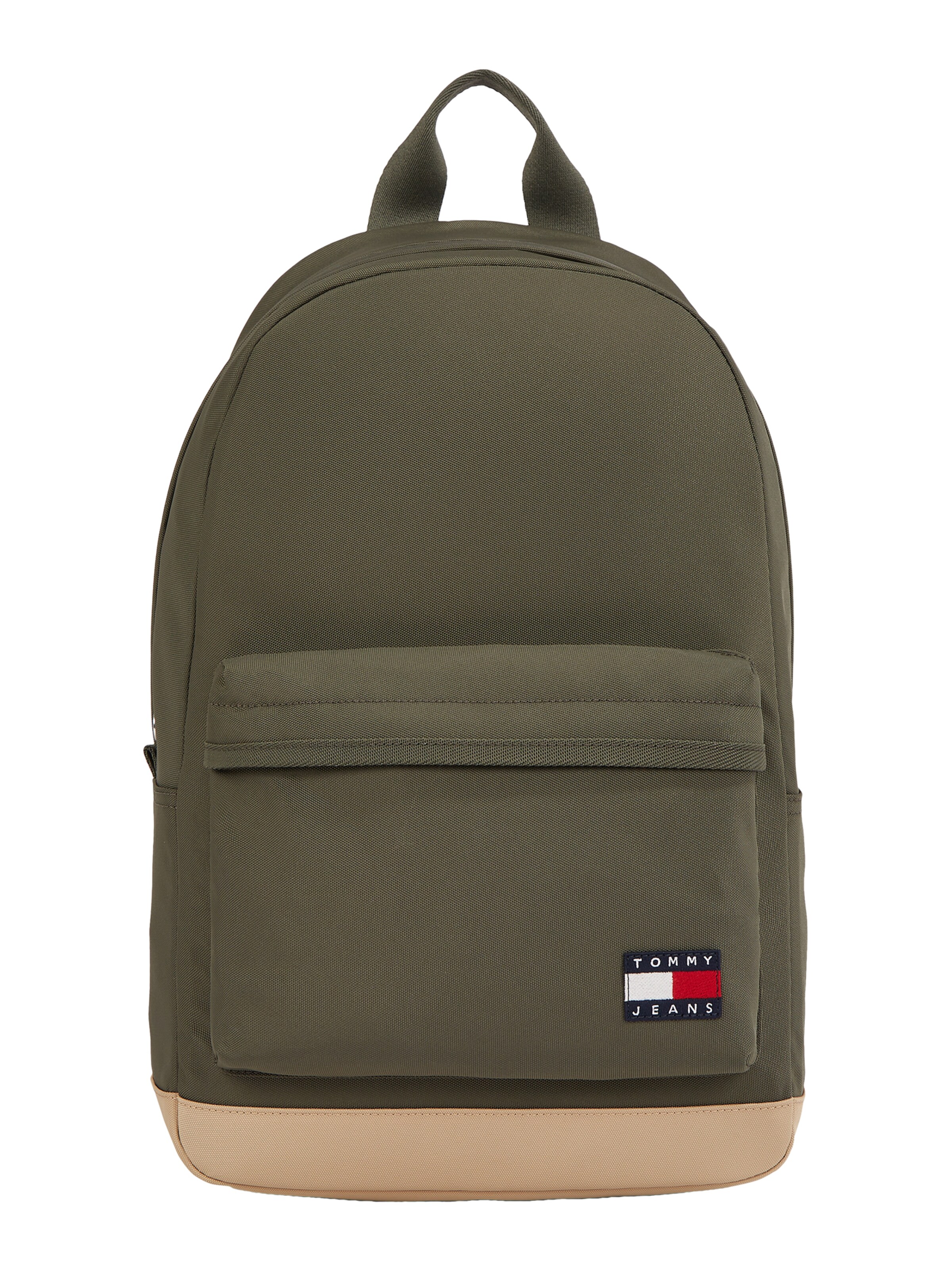 Tommy Jeans Rucksack 'ESS DAILY' in Oliv | ABOUT YOU