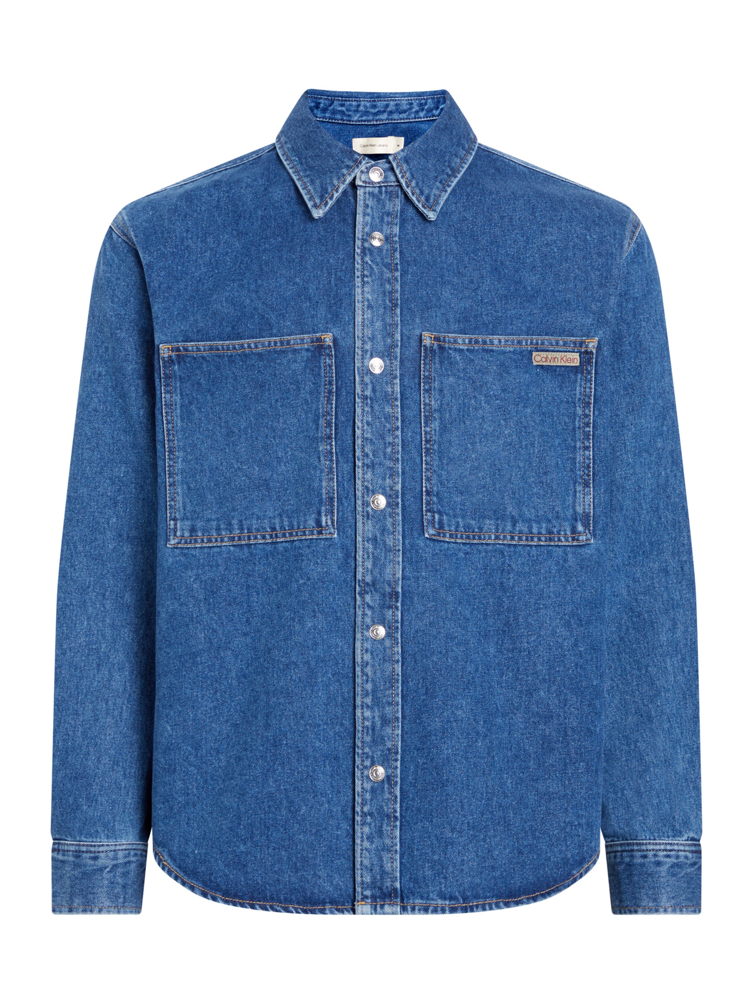 Calvin Klein Jeans Regular fit Overhemd in Blauw Denim | ABOUT YOU