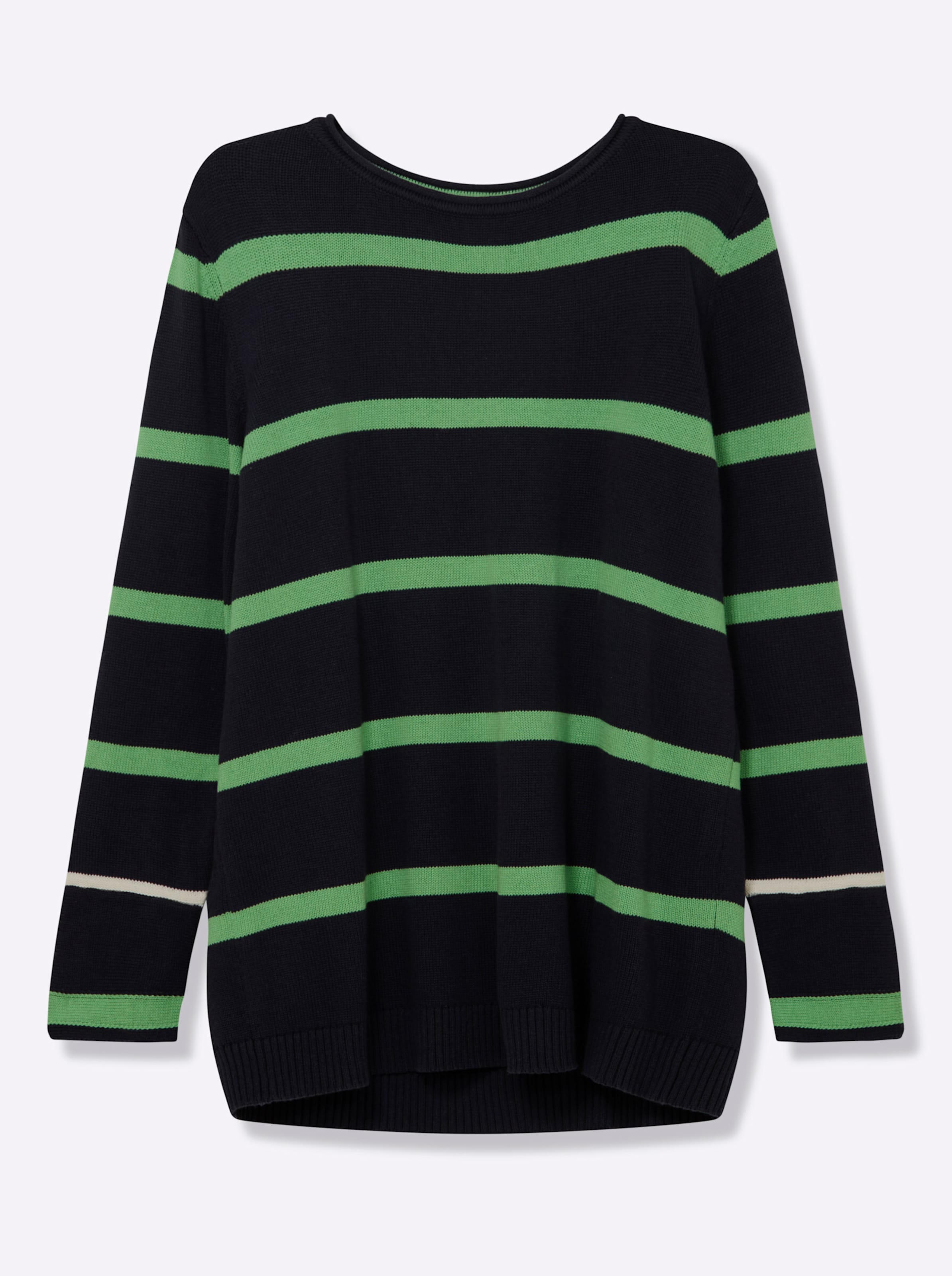 SHEEGO Sweter w kolorze Niebieska Nocm | ABOUT YOU