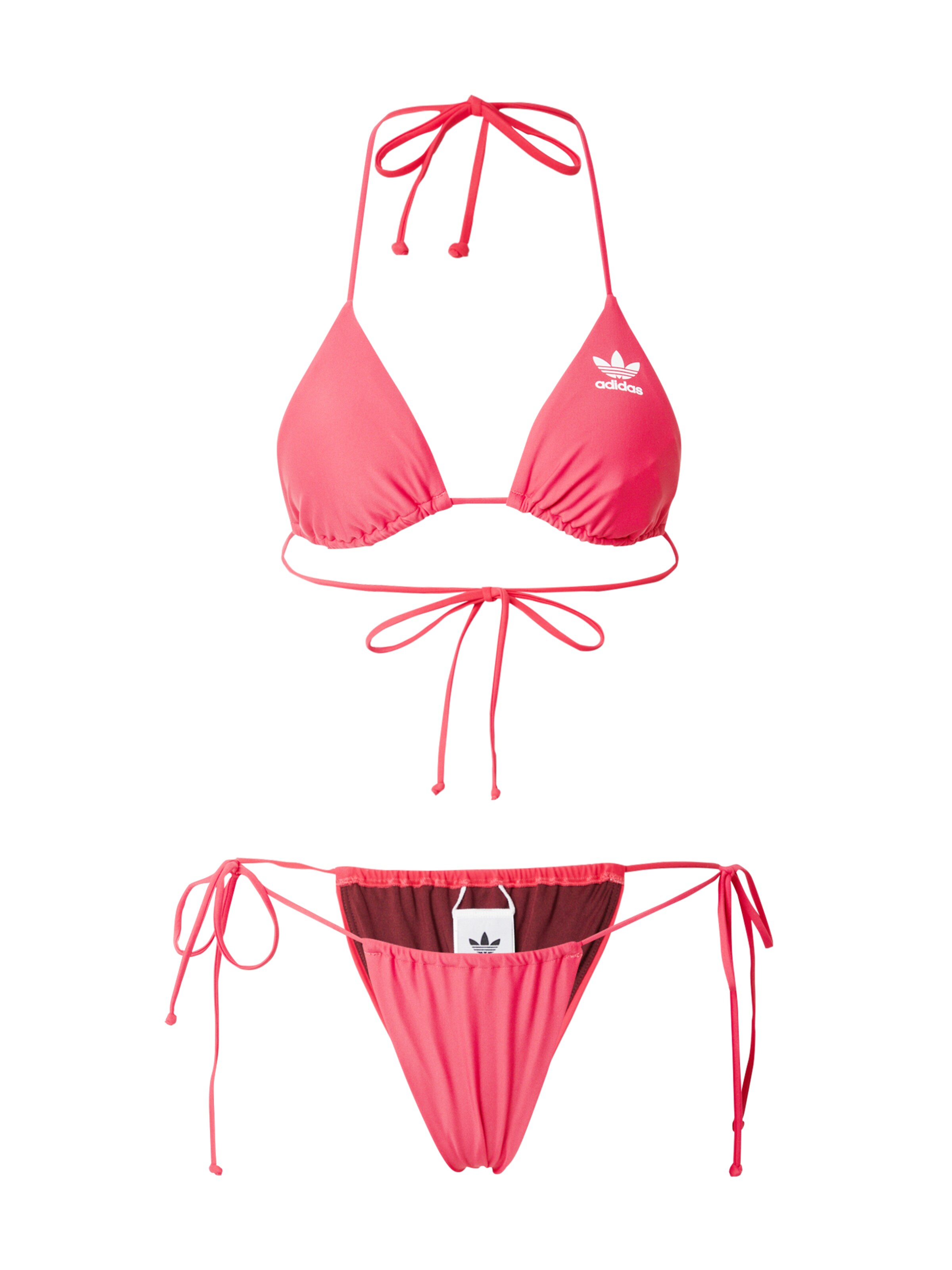 ADIDAS ORIGINALS Triangel Bikini 'Adicolor' in Pink | ABOUT YOU