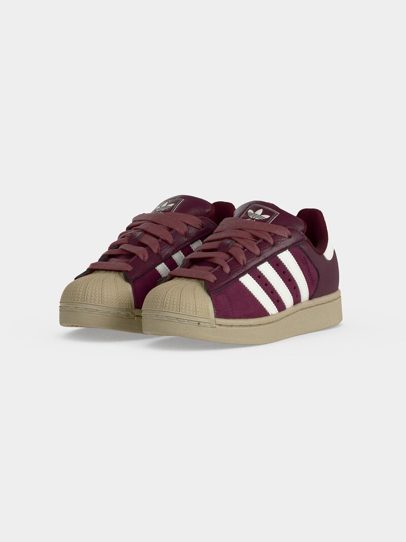ADIDAS ORIGINALS Tenisky 'SUPERSTAR II J' (Bordó) | ABOUT YOU