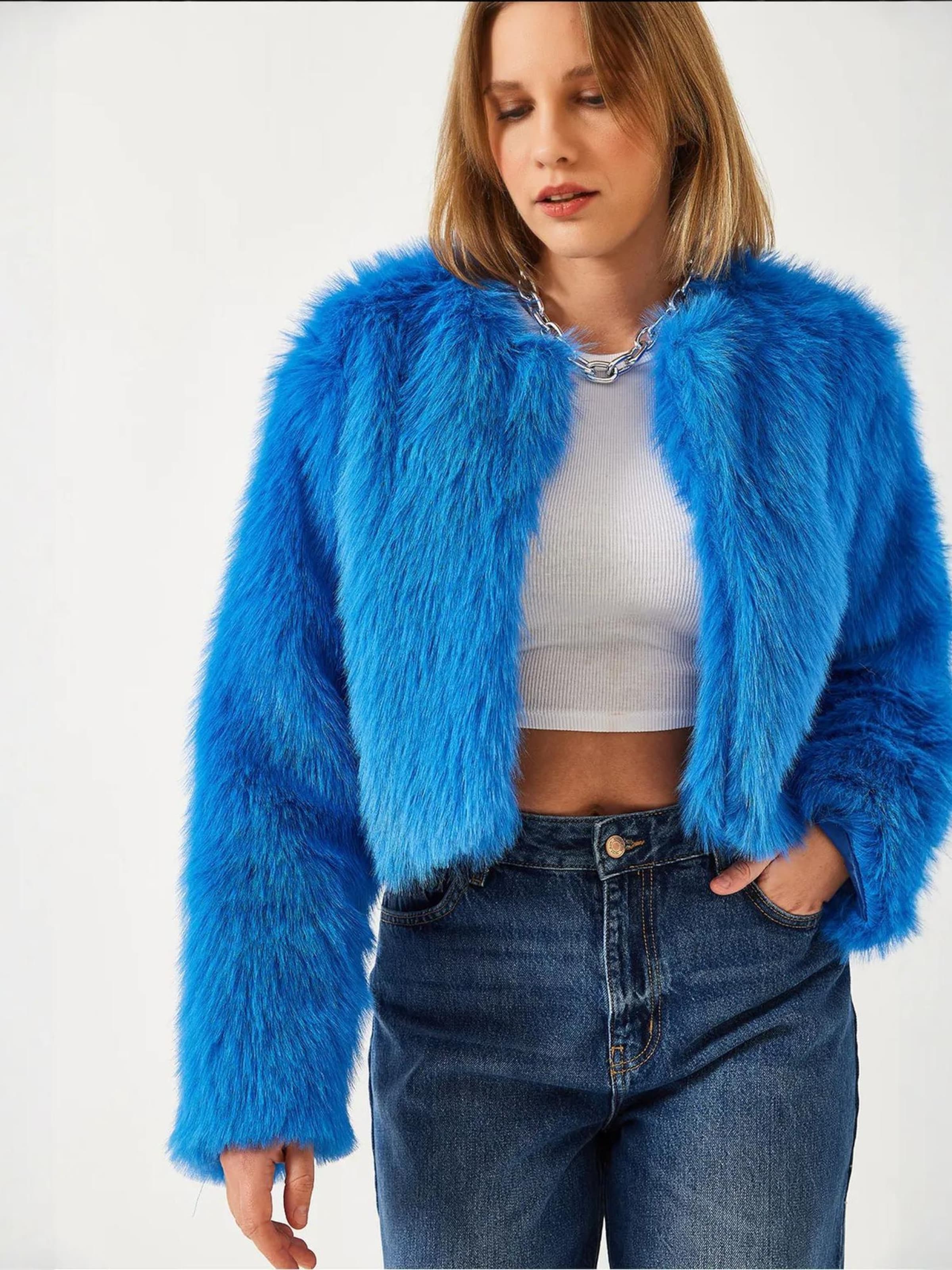 Bianco Lucci Tussenjas in Kobaltblauw | ABOUT YOU