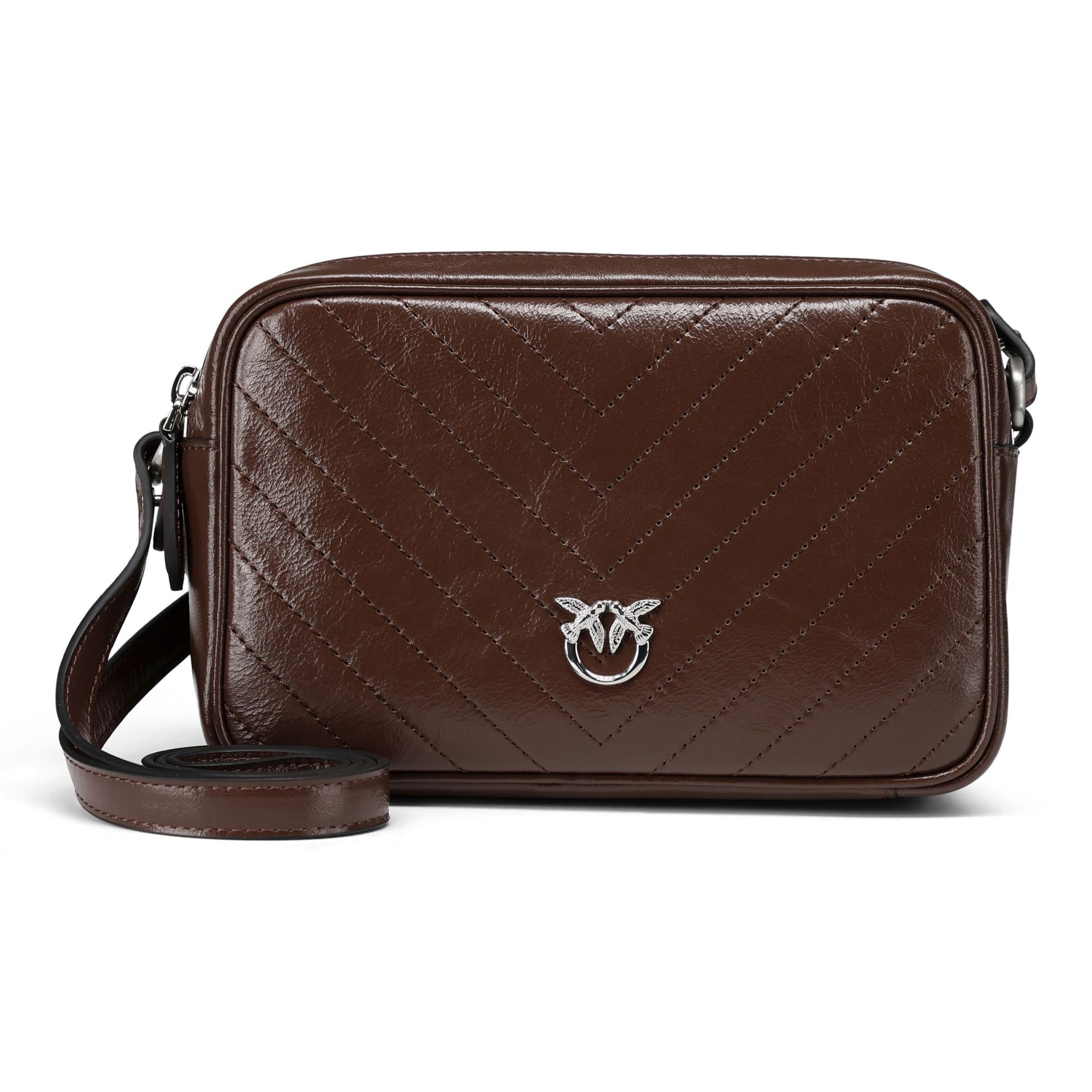 PINKO Borsa a tracolla 'Carrie' in Marrone Scuro | ABOUT YOU