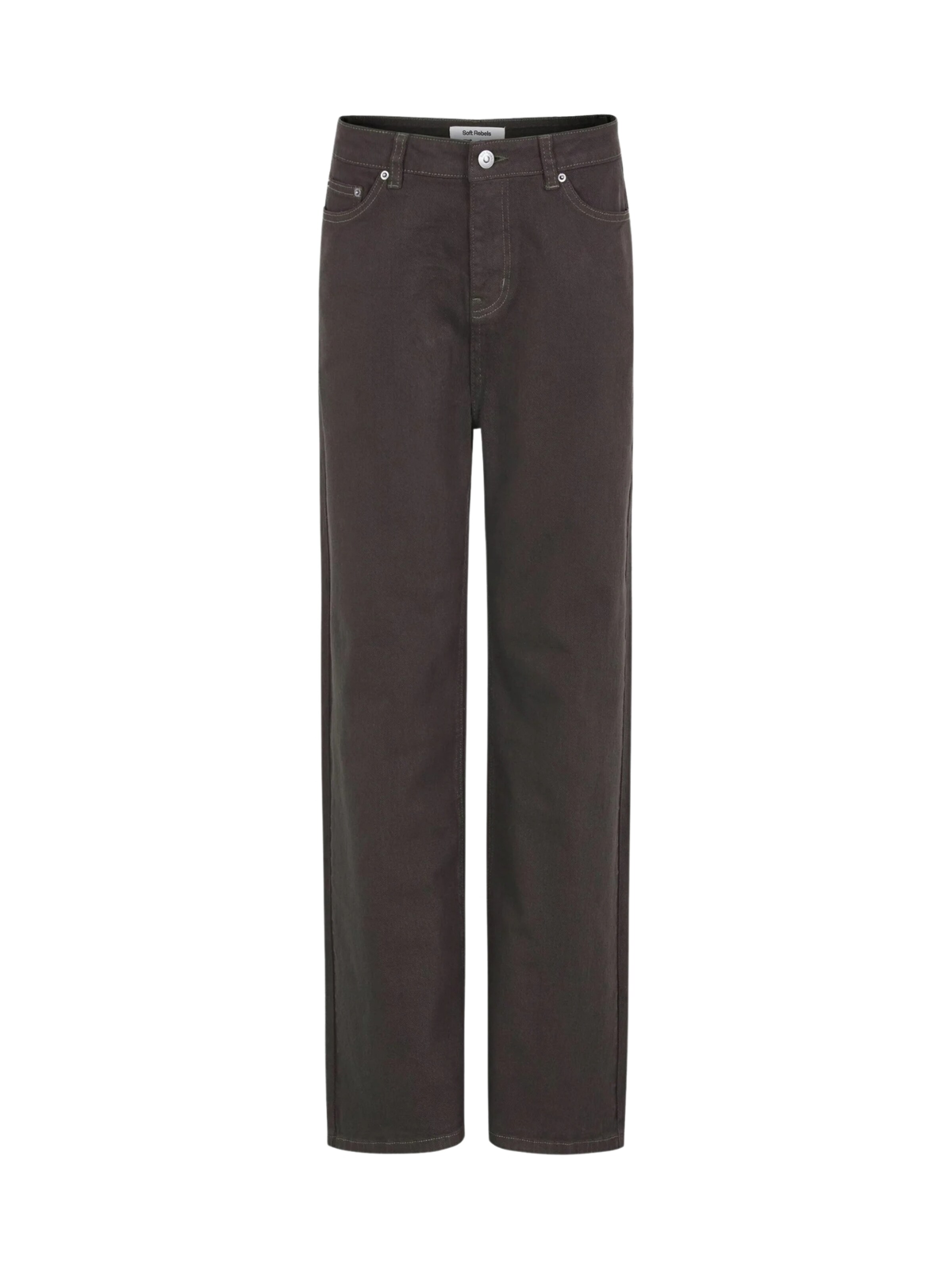 Soft Rebels Regular Jeans 'Ema' in Dunkelbraun | ABOUT YOU