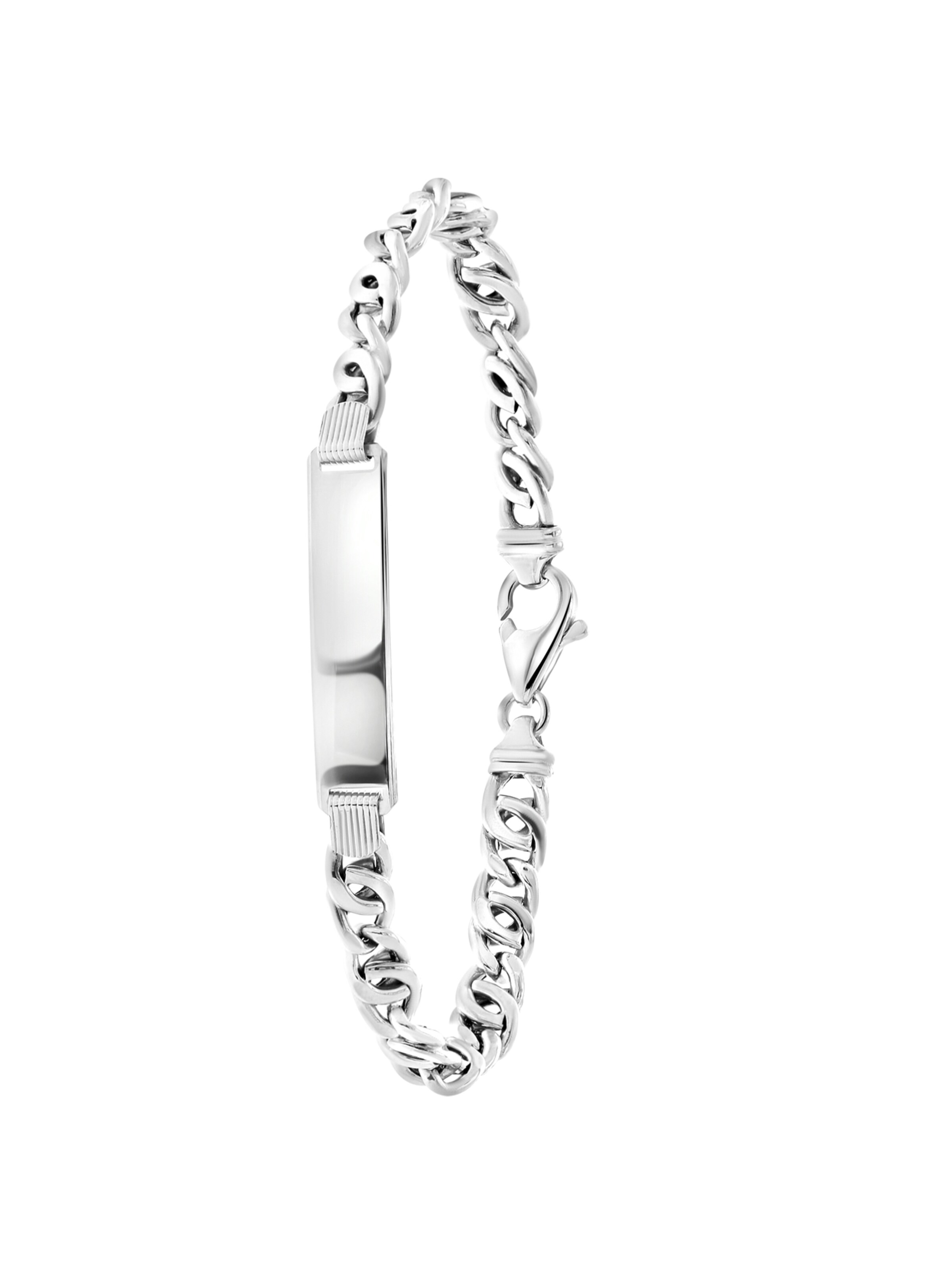 Lucardi Armband 'High Class' in Zilver | ABOUT YOU