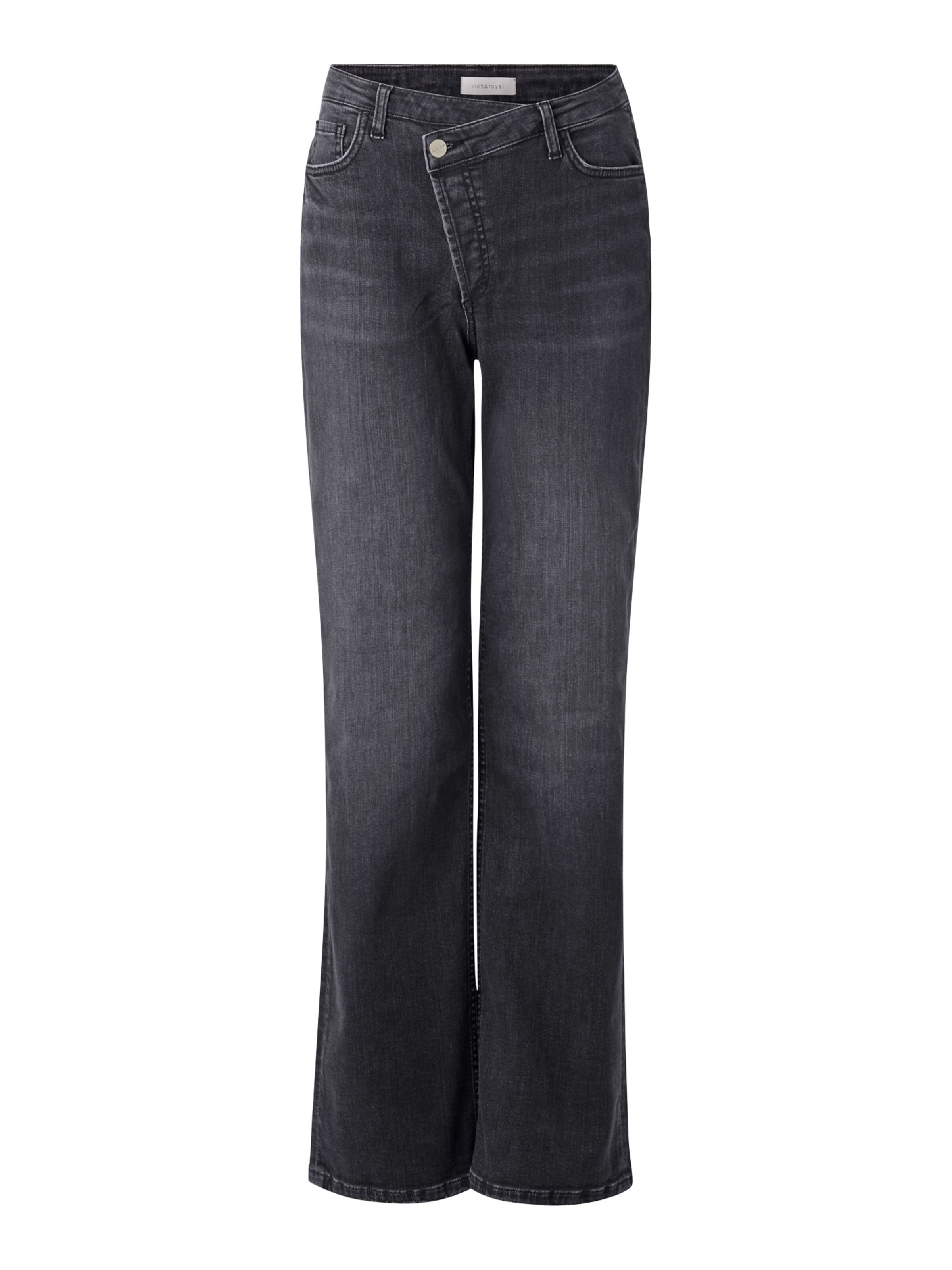 Rich & Royal Loosefit Jeans in Black Denim | ABOUT YOU
