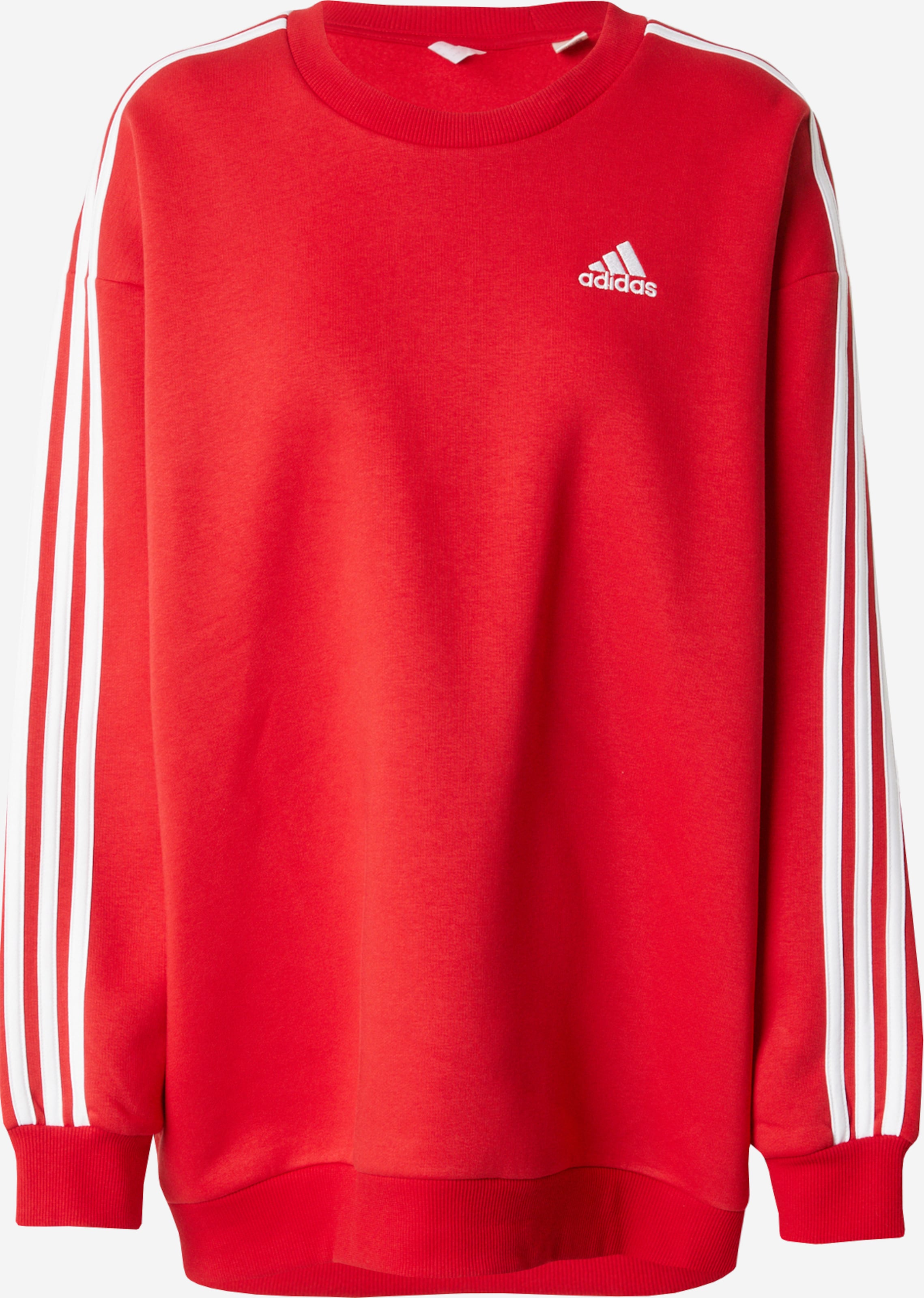 ADIDAS ORIGINALS Hanorac sport 'Essentials' pe Roșu | ABOUT YOU