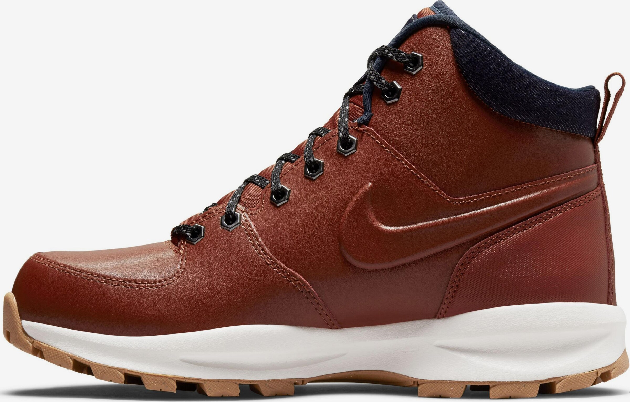 Oranžs Nike Sportswear Augstie brīvā laika apavi 'Manoa' | ABOUT YOU