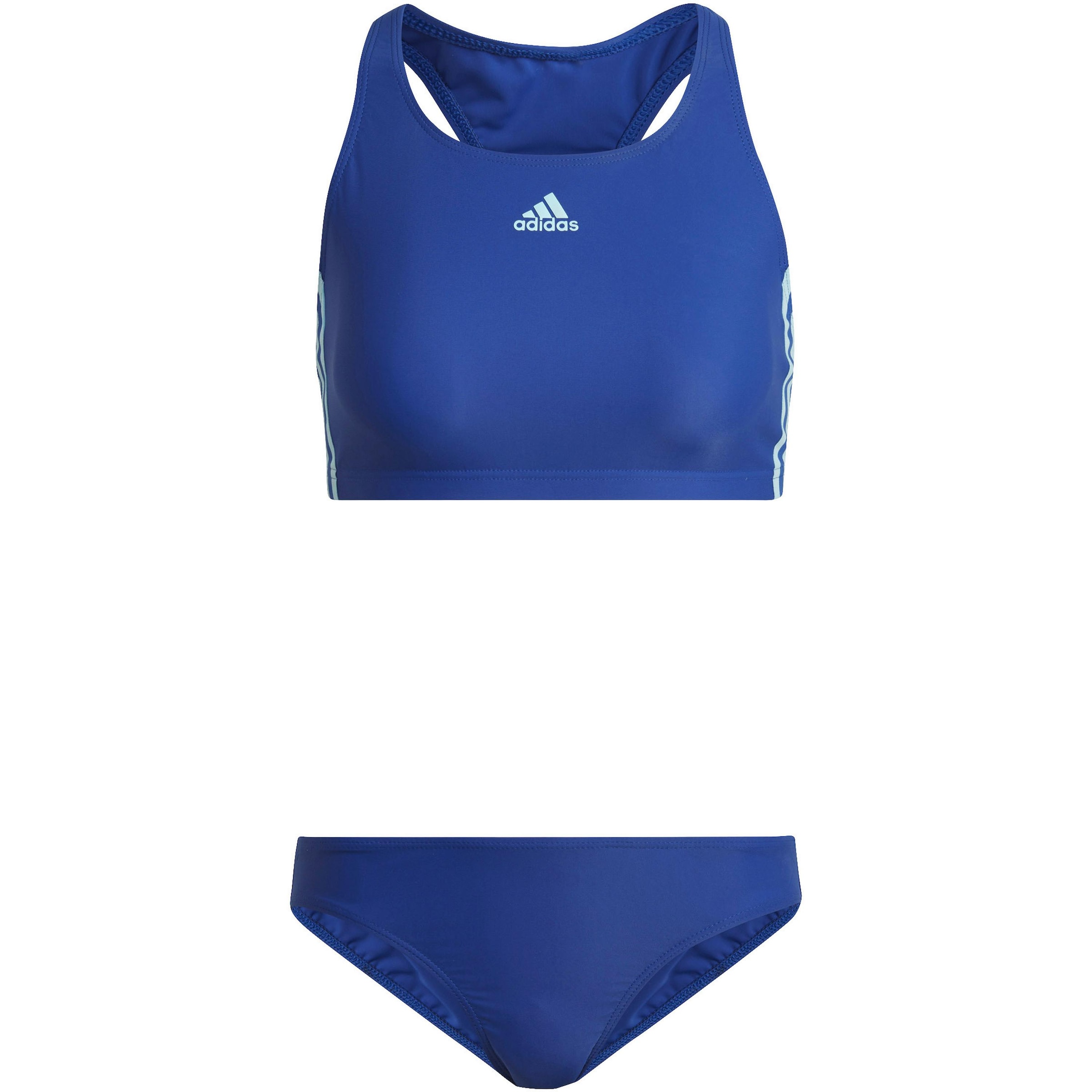 ADIDAS SPORTSWEAR Bustier Športne bikini '3-Stripes' v Kobalt Modra ...